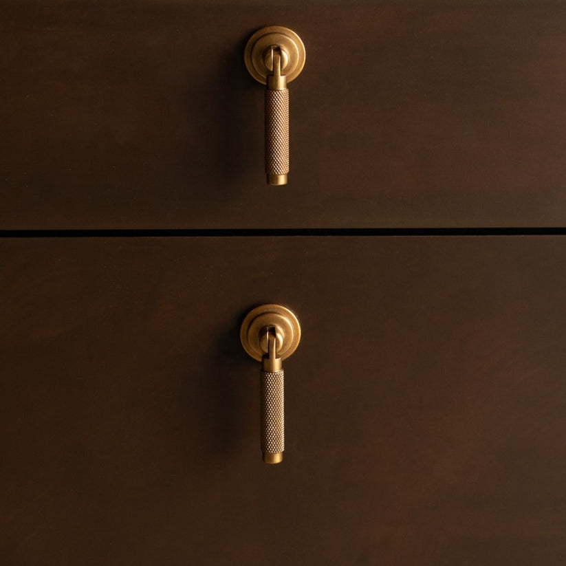 Vintage Brass Drop Pull – CROFT HOUSE